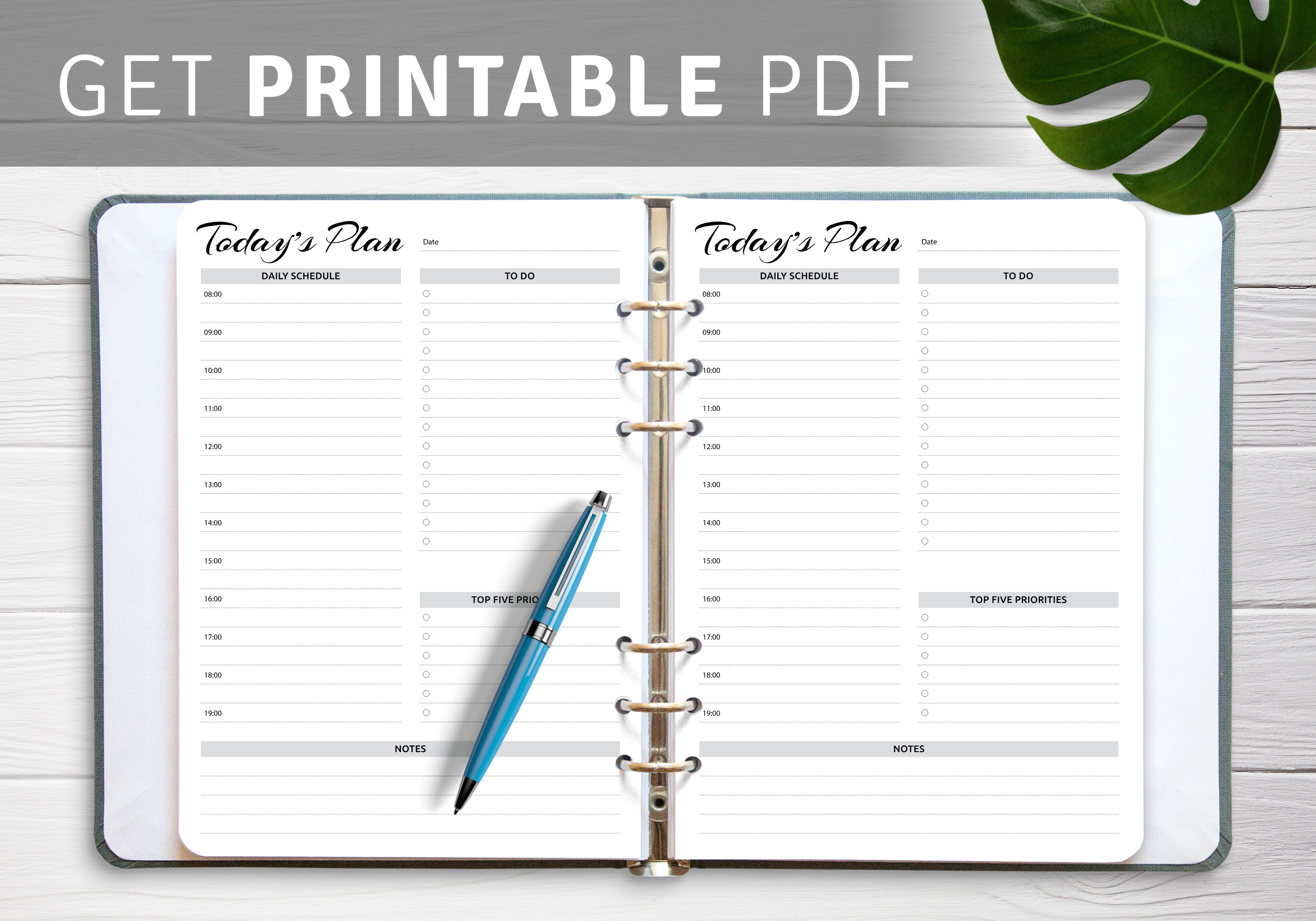 Daily Task List Templates Download PDF