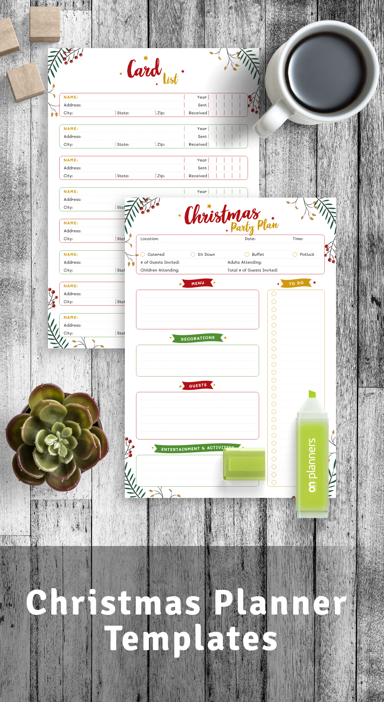 Party Planner Templates - Download Event Planning PDF