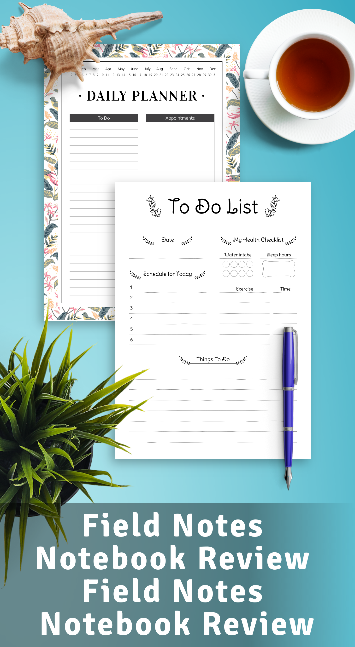 Daily task list templates - Download PDF