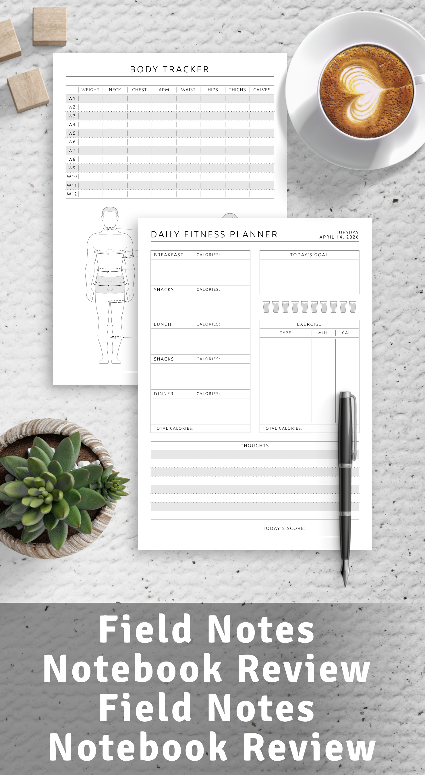 Fitness and Workout Templates - Download PDF