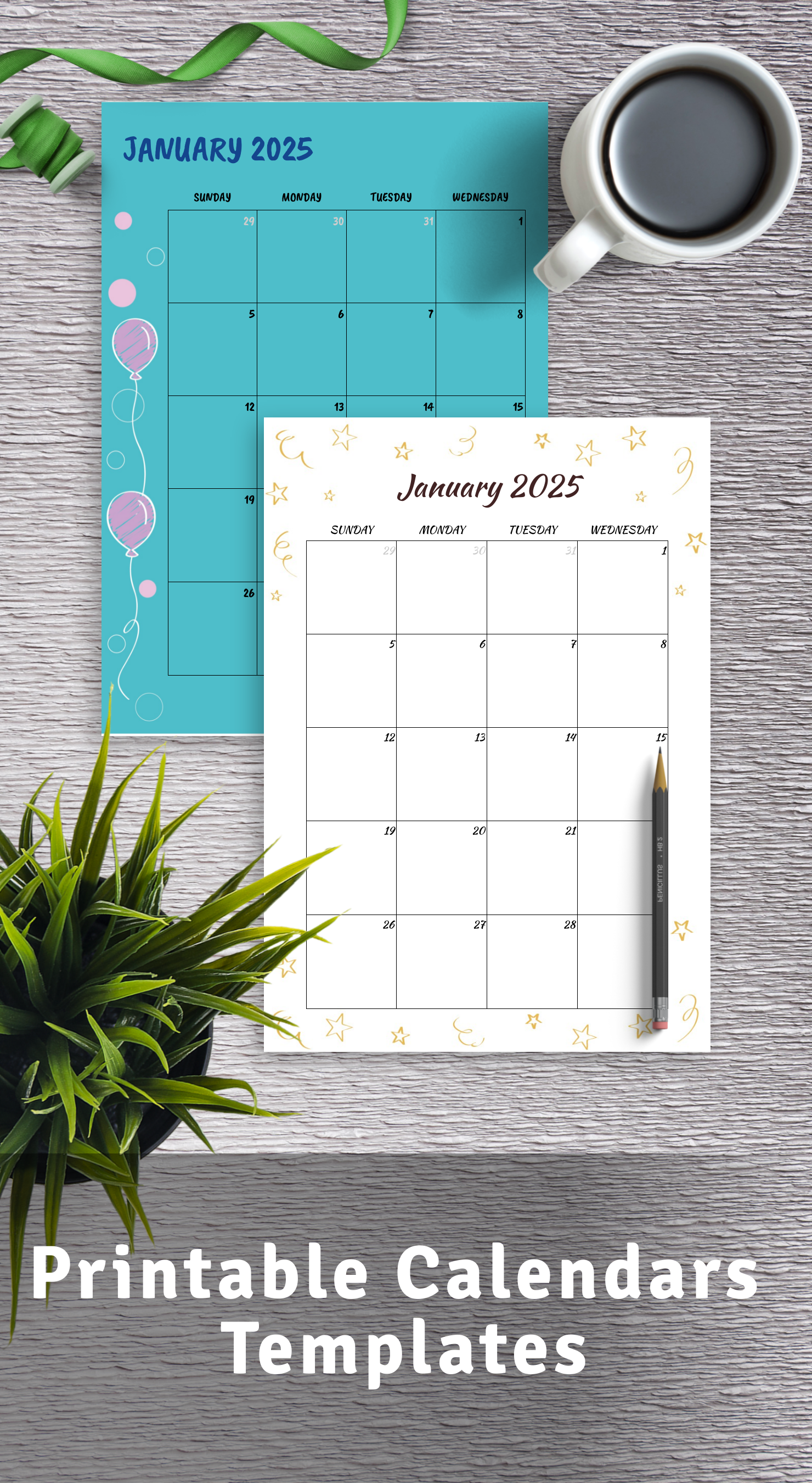 Printable 2026 - 2027 Calendars Templates - Download PDF