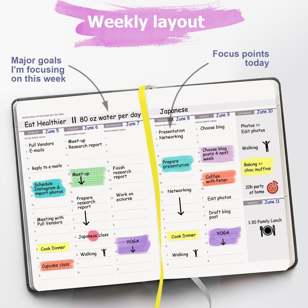 14 Weekly Planners and Agendas to Stay Organized