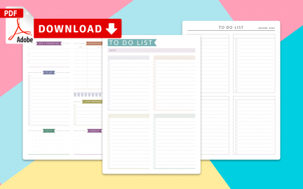 Daily To Do List Templates - Download PDF