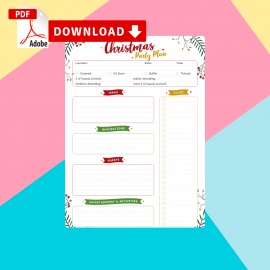 Party Planner Templates - Download Event Planning PDF