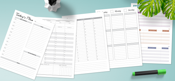 Timetable templates - Download Printable PDF