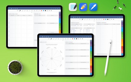 iPad Planner Templates for GoodNotes & Notability