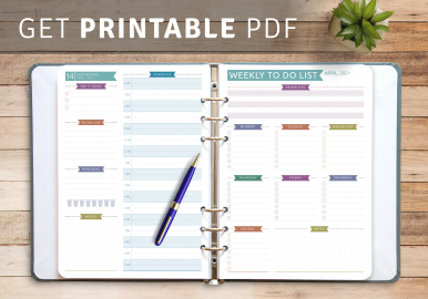 Printable Planner Inserts