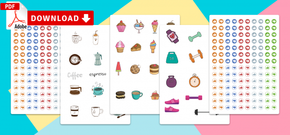 Printable Stickers - 1000s of designs | Download in PNG