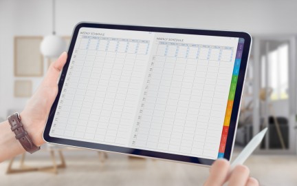 Schedule Makers - Customize online & Download