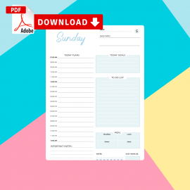 Schedule Templates - Download Printable PDF