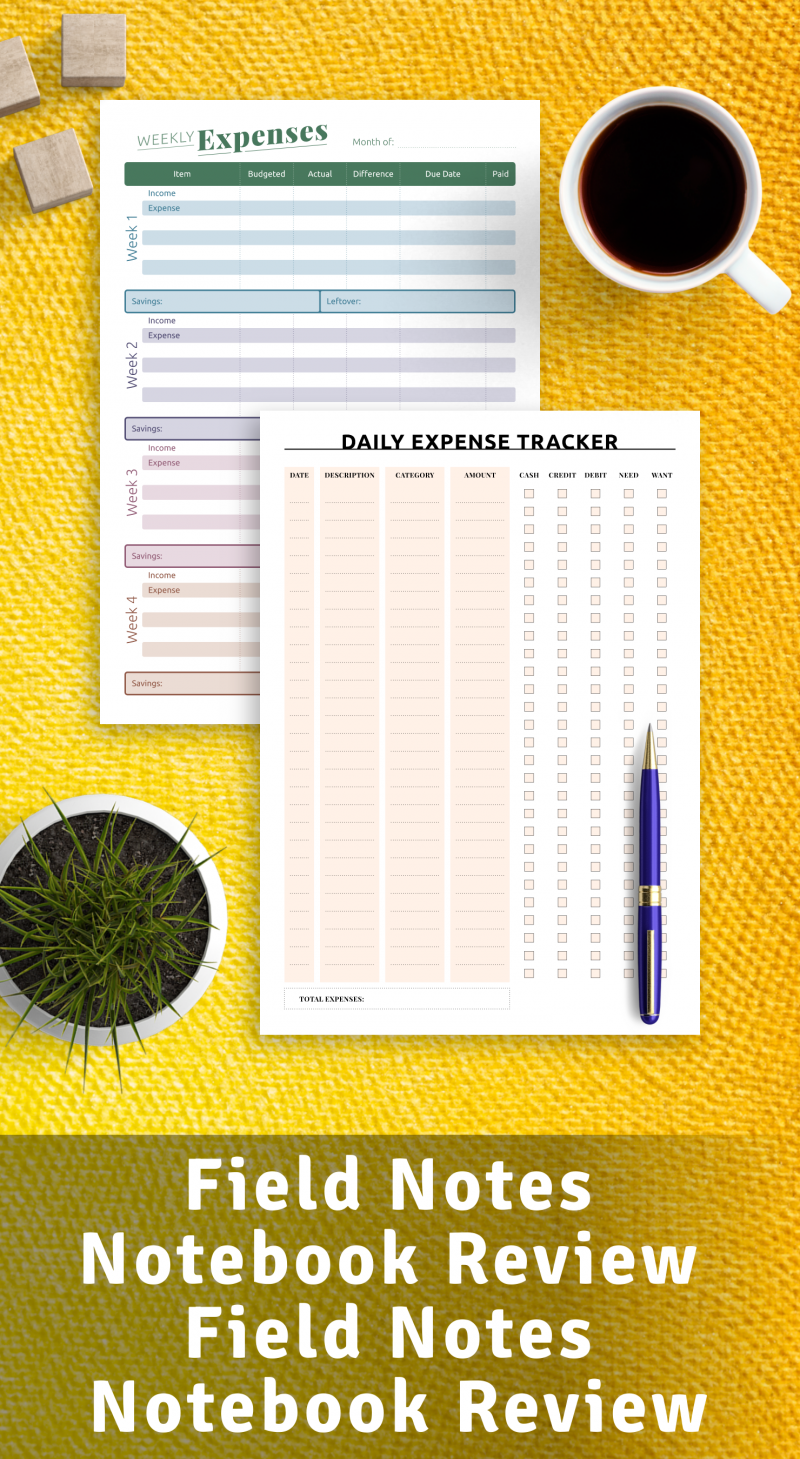 Expense Tracker Templates - Digital & Printable Sheets