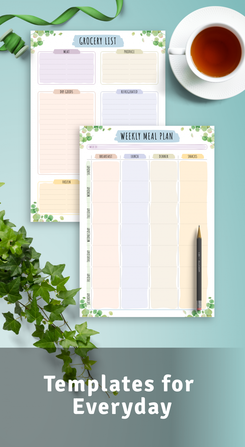 Print-Ready Planners