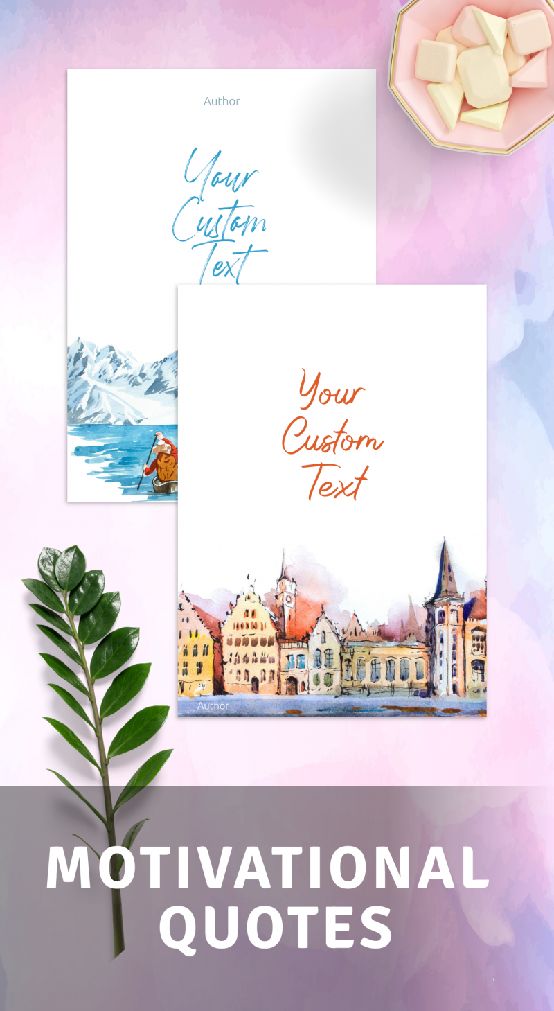 Motivational Quotes Collection - Customize and Download PDF