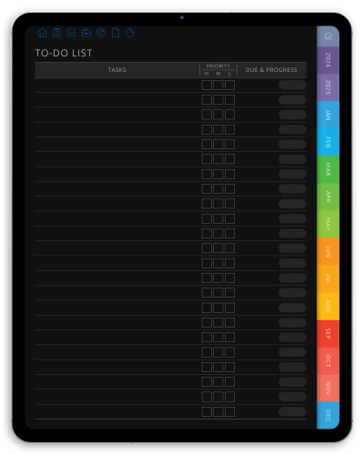 Download To-Do List Planner for iPad and Android Tablets