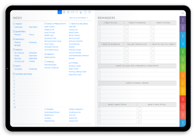 Plan Your Life with Ease | Digital Life Planner for Success