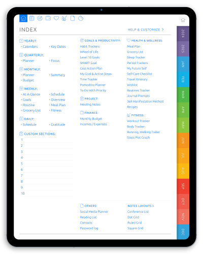 Plan Your Life with Ease | Digital Life Planner for Success