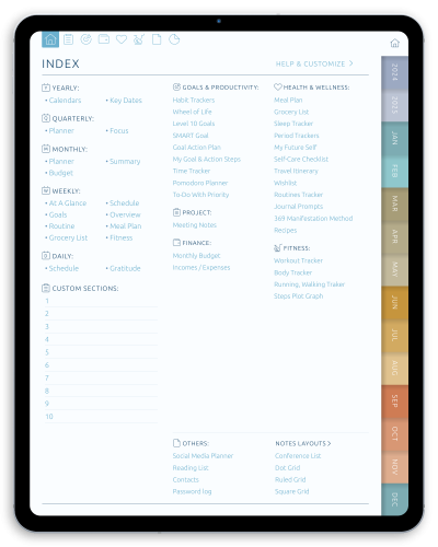 Plan Your Life with Ease | Digital Life Planner for Success
