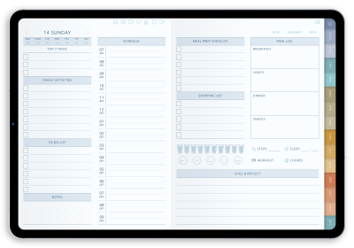 Mom's Digital Planner – Organize Family Life with Ease