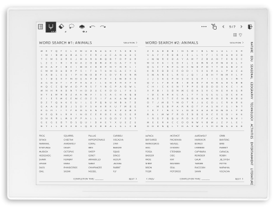 Supernote Word Search Puzzles – Fun & Relaxing Brain Games