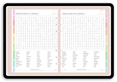 Download Word Search Puzzles for iPad Hyperlinked PDF