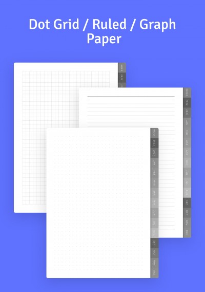 Download reMarkable Monthly Planner Template