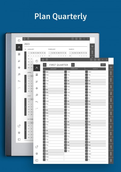 Download reMarkable Weekly Planner