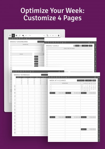 Download Ultimate Planner PDF for Supernote A5 X & A6 X
