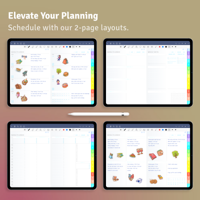 Download Weekly Journal PDF for GoodNotes, iPad, Android