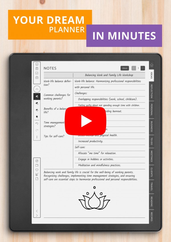 Download Kindle Scribe To-Do List Get Hyperlinked PDF