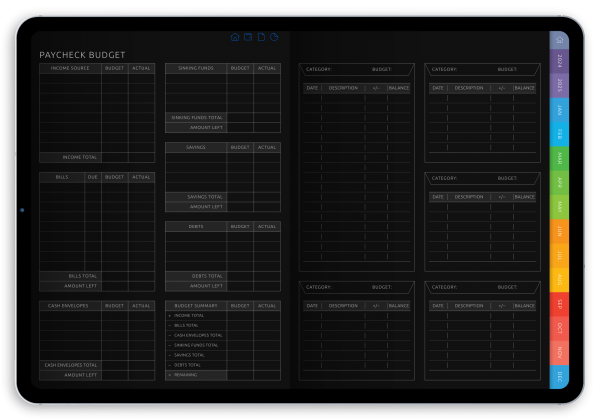 Digital Budget Planner PDF – Track Finances & Save Smarter