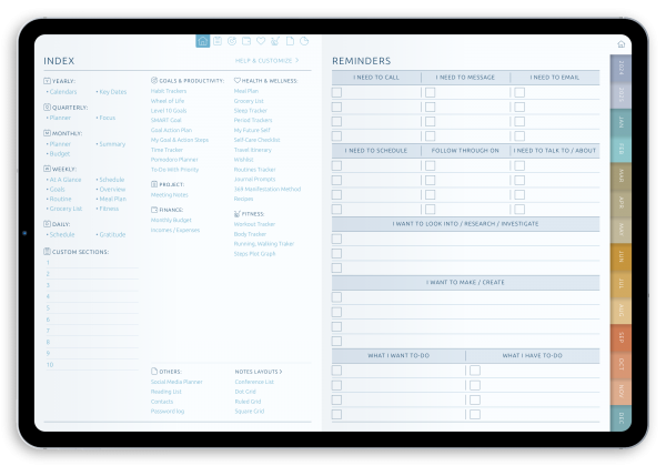 Plan Your Life with Ease | Digital Life Planner for Success