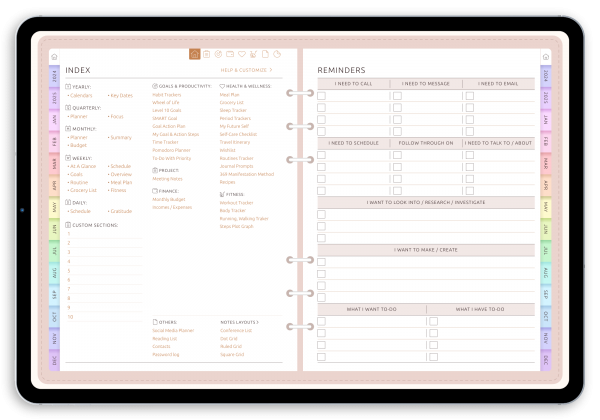 Plan Your Life with Ease | Digital Life Planner for Success