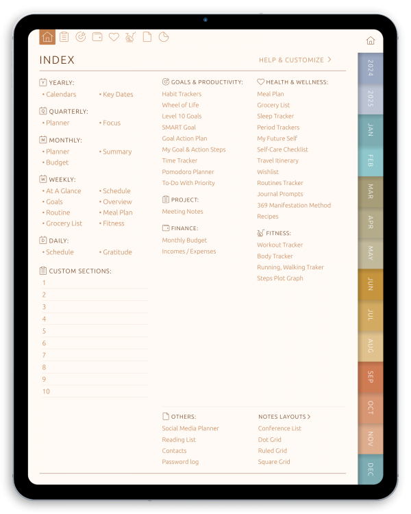 Plan Your Life with Ease | Digital Life Planner for Success