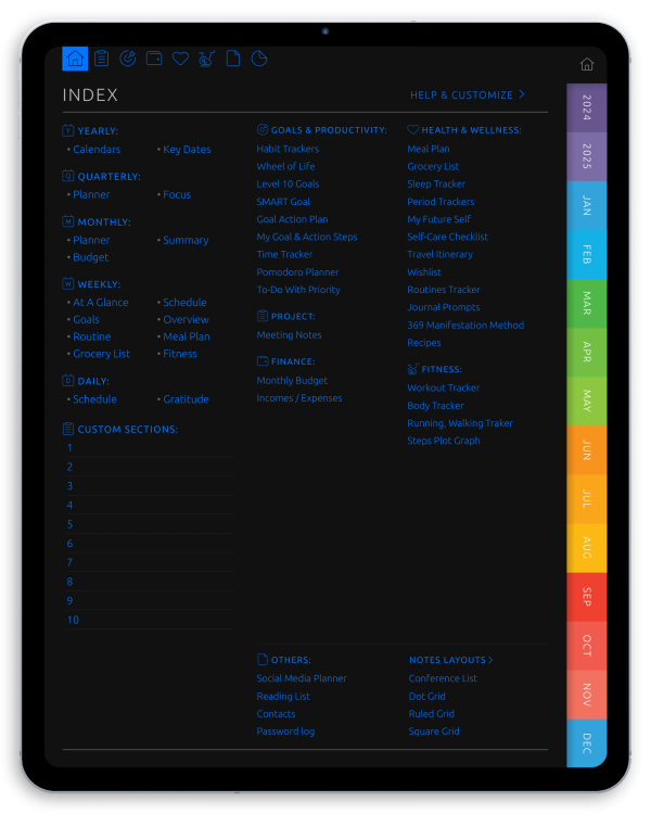 Plan Your Life with Ease | Digital Life Planner for Success