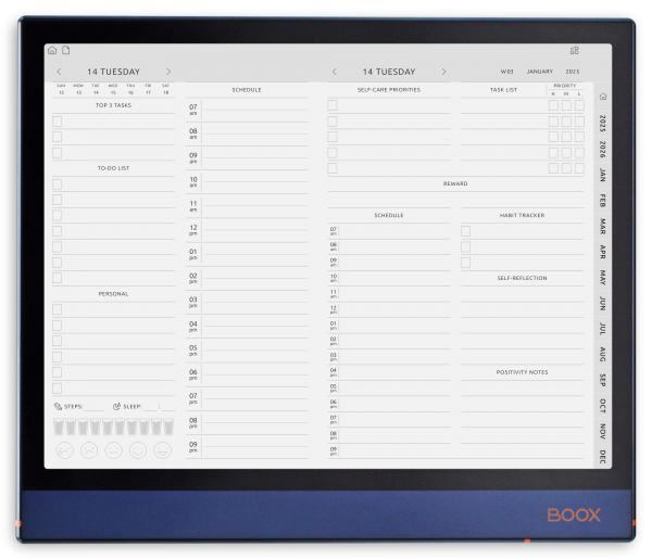 Download Daily Journal 2026 & 2027 for ONYX BOOX
