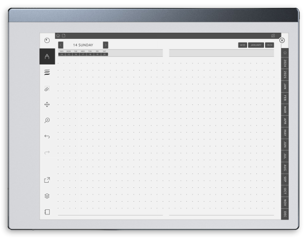 Bullet Journal for reMarkable - Customizable Digital Planning PDF