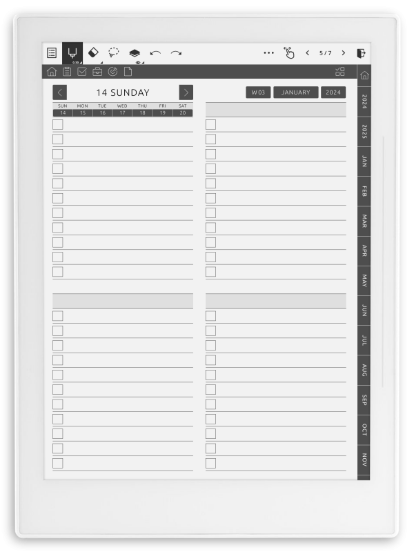 Download Supernote To-Do List Get Hyperlinked PDF