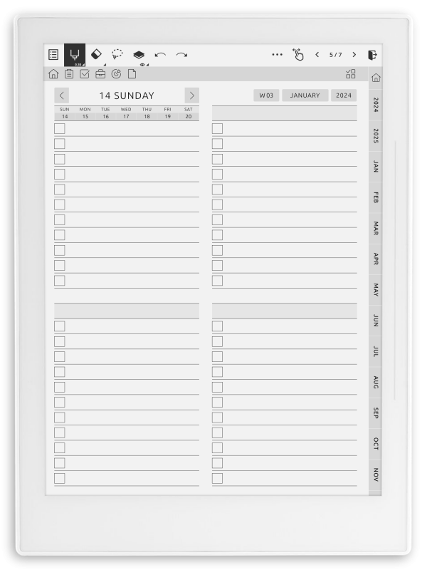 Download Supernote To-Do List Get Hyperlinked PDF