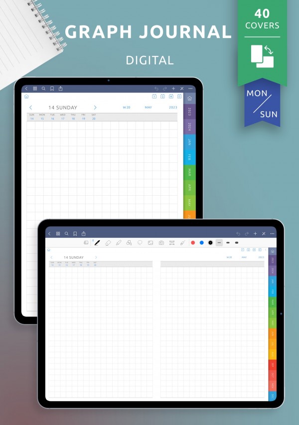 Download Digital Daily Graph Journal for iPad and Android devices