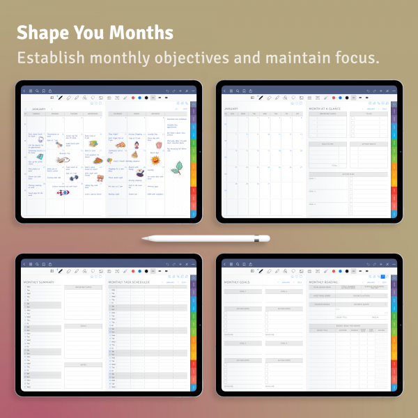 Download Digital Diary Planner for iPad & Android Tablets