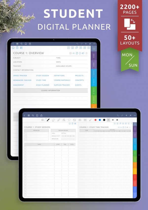 Download Digital Student Planner PDF
