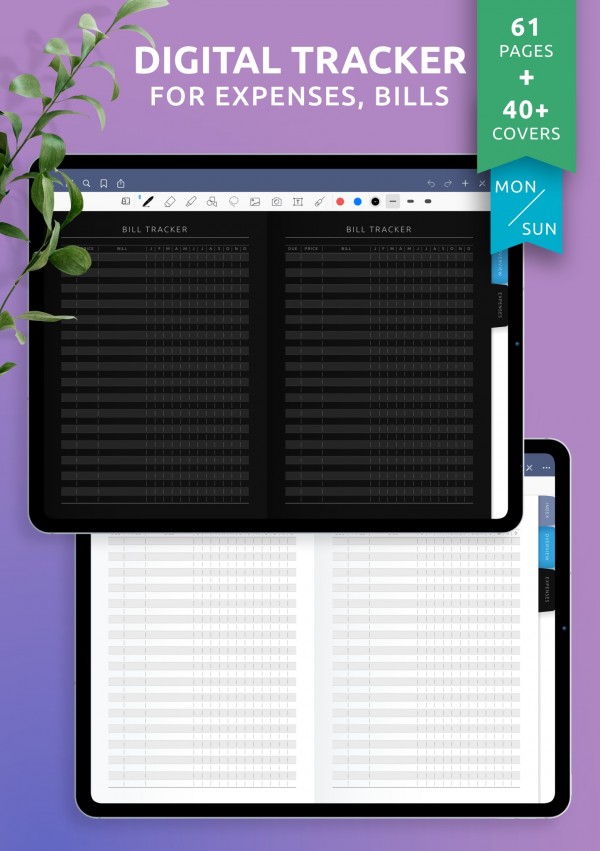 Download Digital Expense & Bill Tracker for iPad, Android