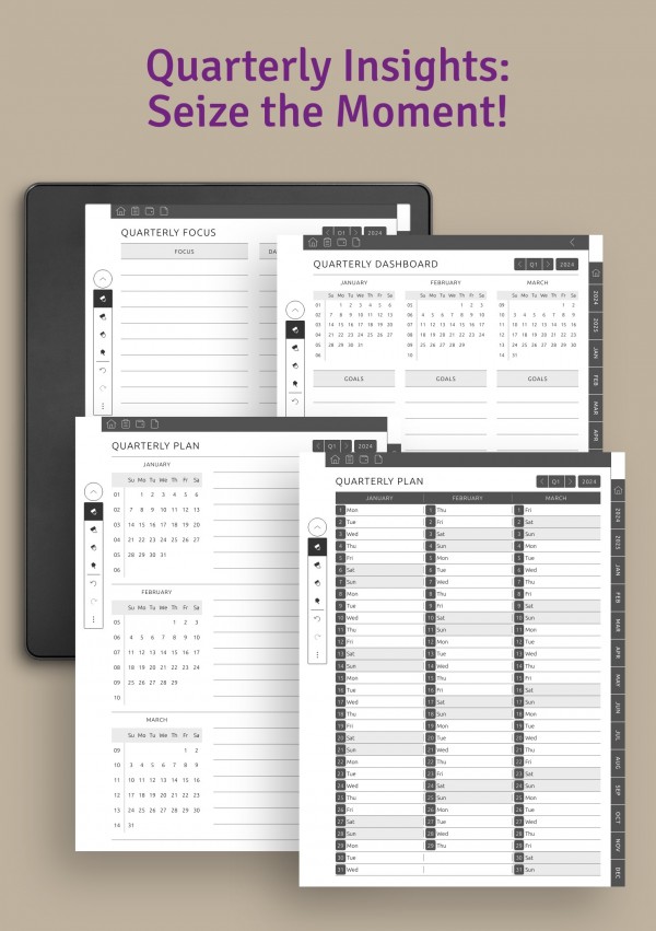 Kindle Scribe Calendar