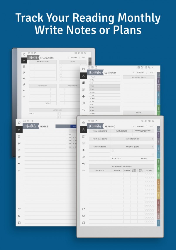 Download reMarkable Reading Journal PDF