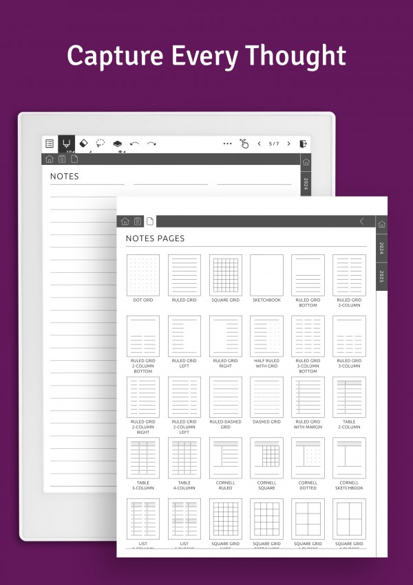 Download Supernote Daily Journal PDF 2026 & 2027
