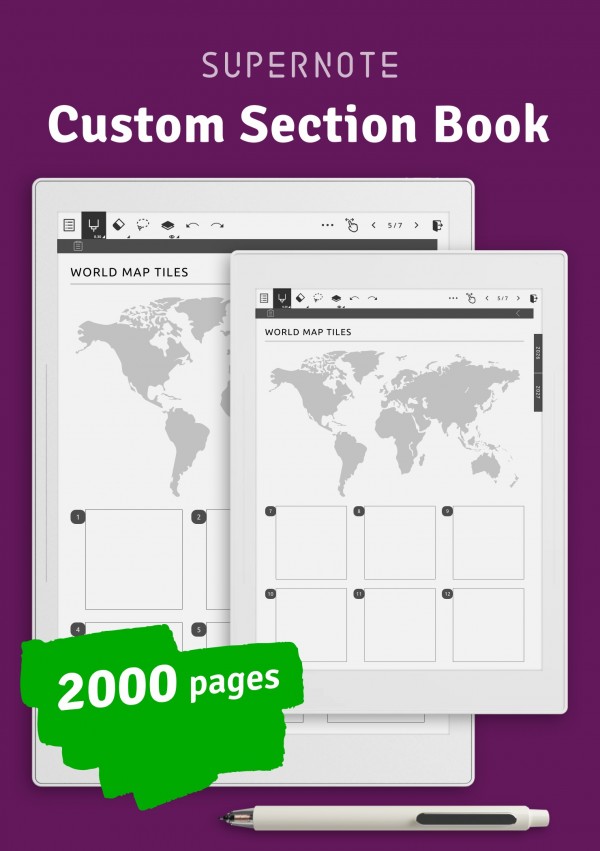 Download Supernote Ultimate Custom Section Book PDF