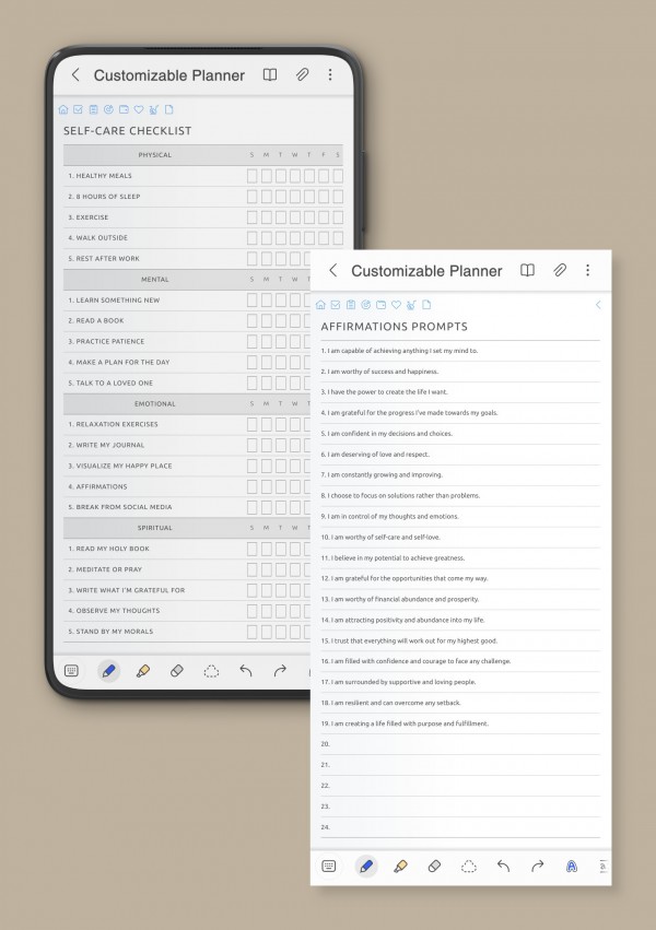 Download Digital Planner for Phone: Samsung, Android, iPhone