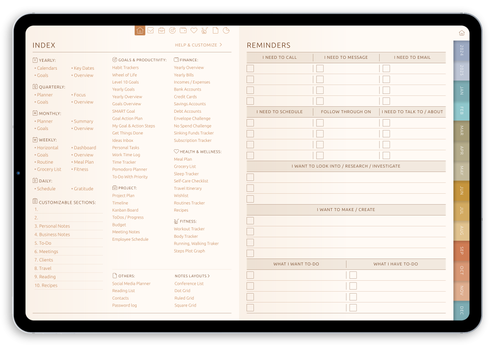 Download Digital Ultimate Planner for iPad/Android