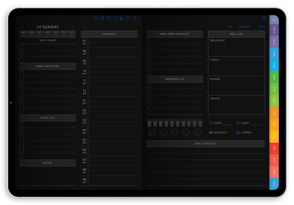 Mom's Digital Planner – Organize Family Life with Ease