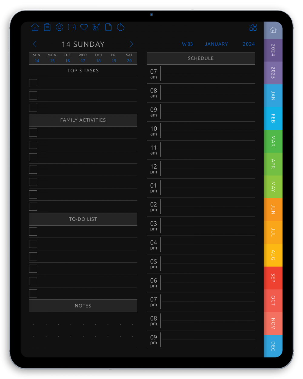 Mom's Digital Planner – Organize Family Life with Ease